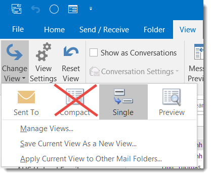Show In Groups in your Outlook Inbox – One Minute Office Magic