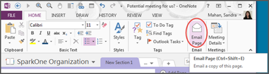 Using OneNote for Meeting Minutes – One Minute Office Magic