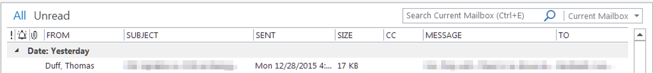 Change up your email view columns in Outlook – One Minute Office Magic