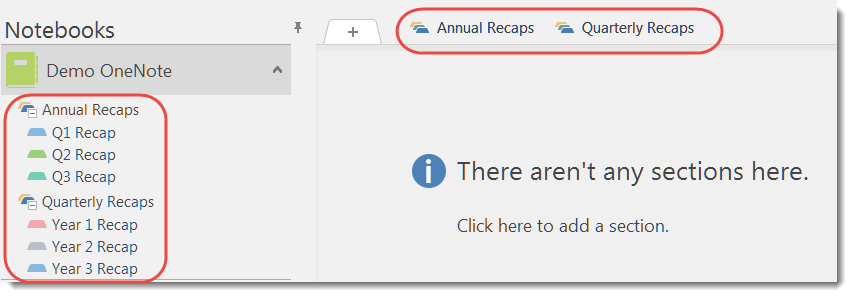 Grouping Your OneNote Sections into Section Groups – One Minute Office ...
