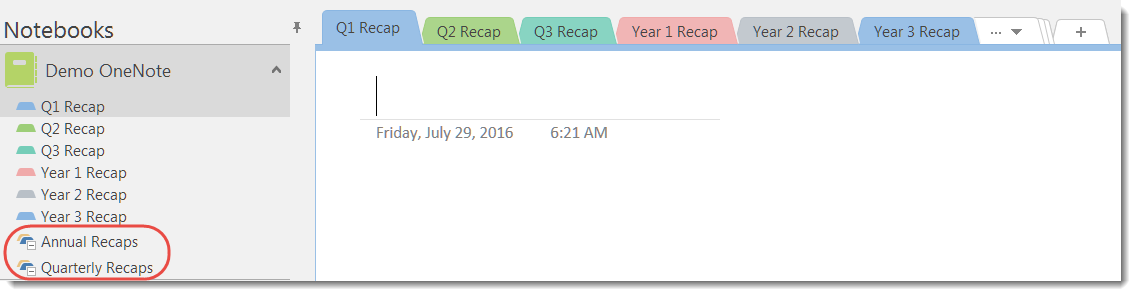 Grouping Your OneNote Sections into Section Groups – One Minute Office ...