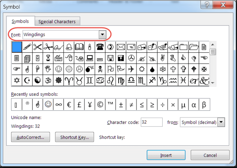 How to Insert Symbols and Special Characters in Word – One Minute ...