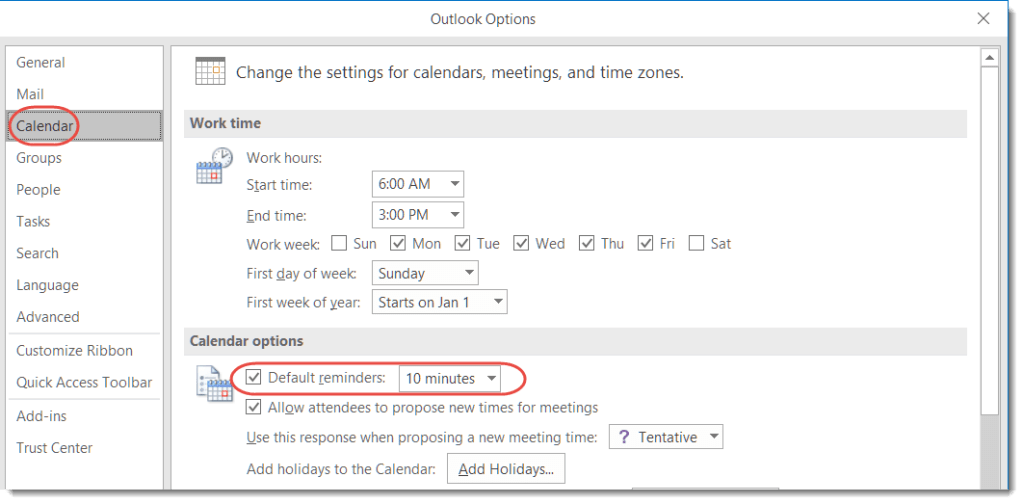 Meeting Reminders in Outlook – One Minute Office Magic