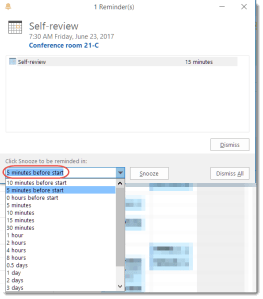 Meeting Reminders in Outlook – One Minute Office Magic