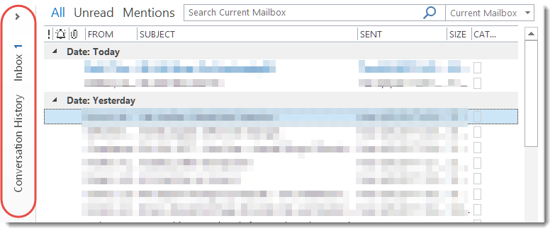Adding Favorites to a minimized Outlook Folder Pane – One Minute Office ...