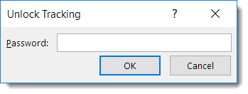 Locking the Track Changes feature in Word – One Minute Office Magic