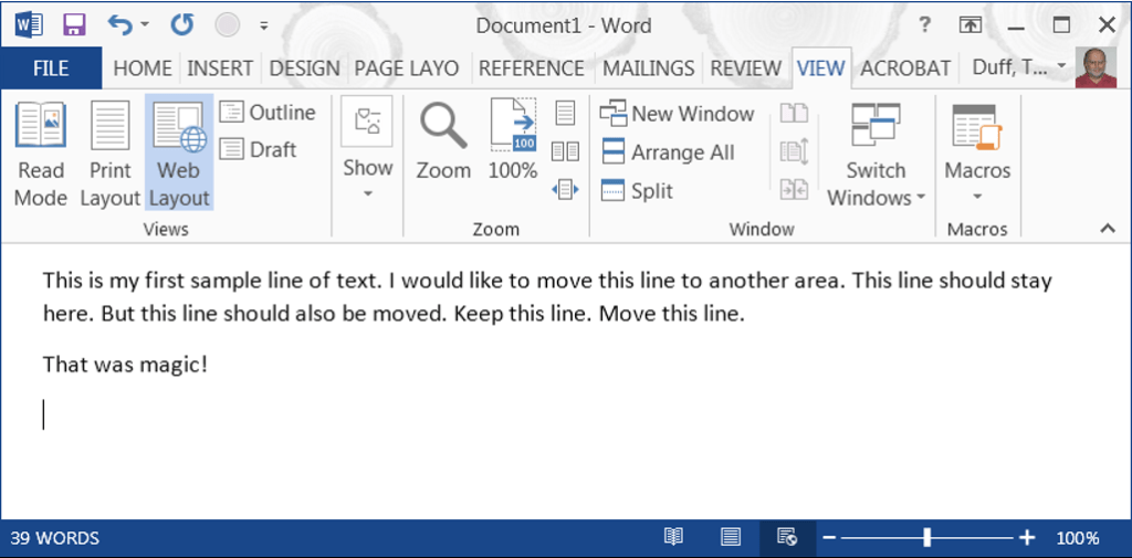 Did you know about the “spike” function in Word? – One Minute Office Magic