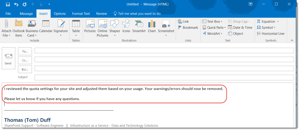 Using AutoText in Outlook Quick Parts – One Minute Office Magic