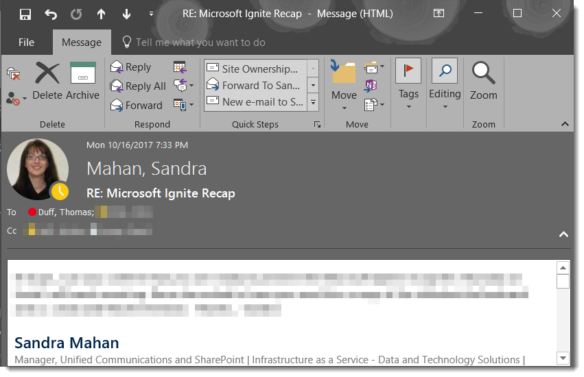 Changing the Office Theme colors – One Minute Office Magic
