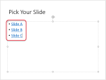 Linking to other slides in a PowerPoint presentation – One Minute ...