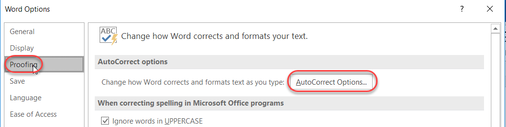 Fixing unintended auto-corrects in Office – One Minute Office Magic
