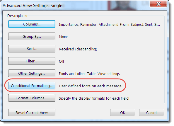 Adding color to your Outlook inbox – One Minute Office Magic