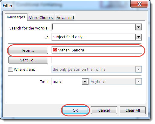 Adding color to your Outlook inbox – One Minute Office Magic