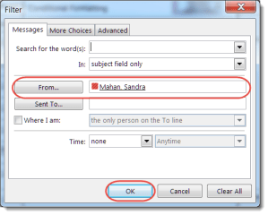Adding color to your Outlook inbox – One Minute Office Magic
