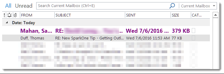 Adding color to your Outlook inbox – One Minute Office Magic
