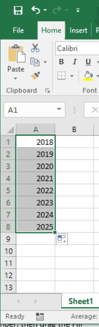 Working with the Excel Fill Handle – One Minute Office Magic
