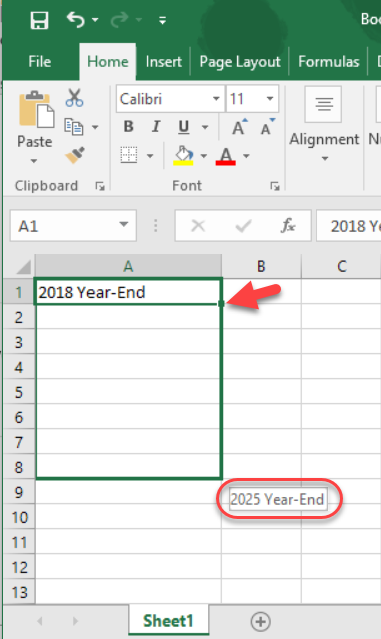 Working with the Excel Fill Handle – One Minute Office Magic