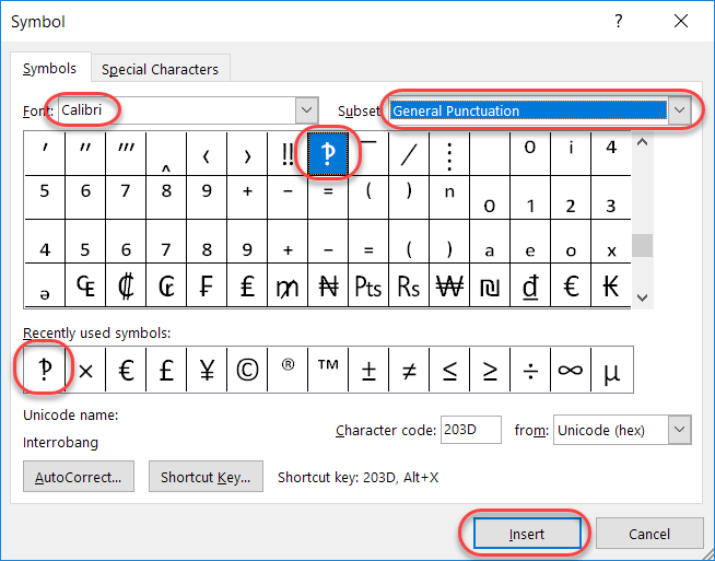 What in the world is an “Interrobang”? – One Minute Office Magic