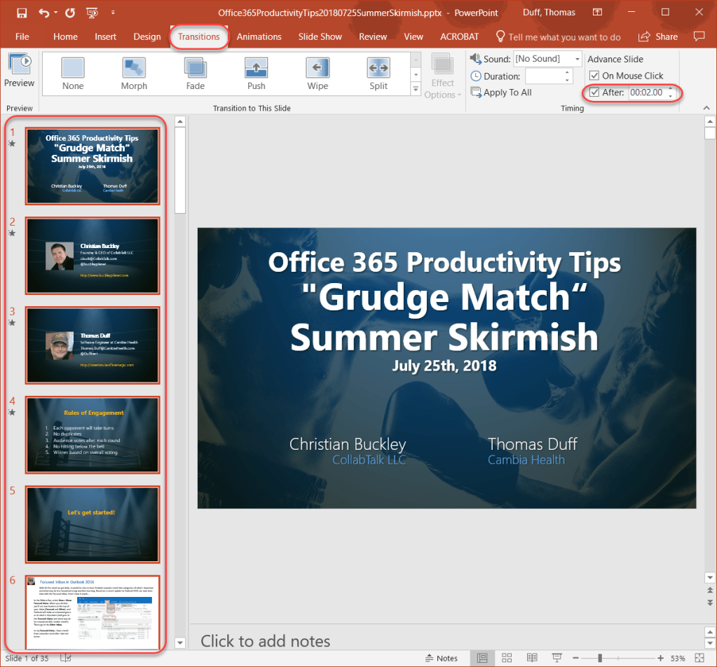 Running a PowerPoint presentation in Kiosk Mode – One Minute Office Magic