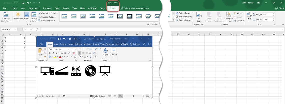 Using the Screenshot feature in Excel – One Minute Office Magic