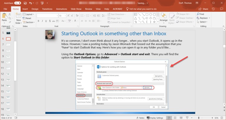 Adding shadowing to your PowerPoint images – One Minute Office Magic
