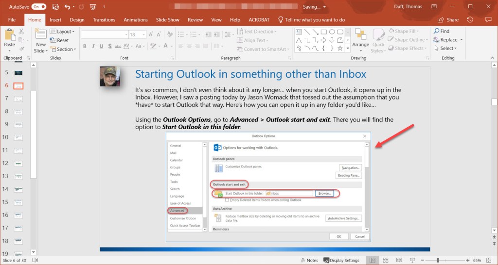Adding shadowing to your PowerPoint images – One Minute Office Magic