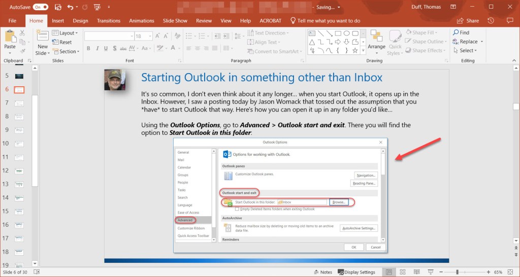 Adding shadowing to your PowerPoint images – One Minute Office Magic