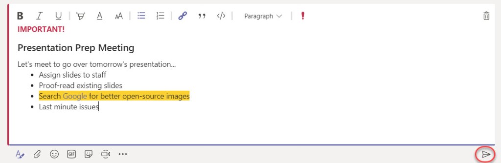 Spicing up your Microsoft Teams channel posts and conversations – One ...