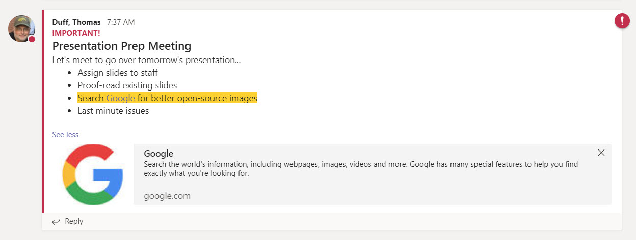 Spicing up your Microsoft Teams channel posts and conversations – One ...