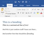 Using the Word Format Painter – One Minute Office Magic