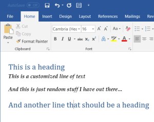 Using the Word Format Painter – One Minute Office Magic