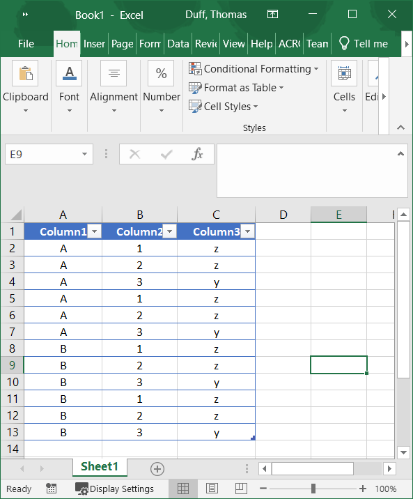 Removing all the filters on an Excel spreadsheet – One Minute Office Magic