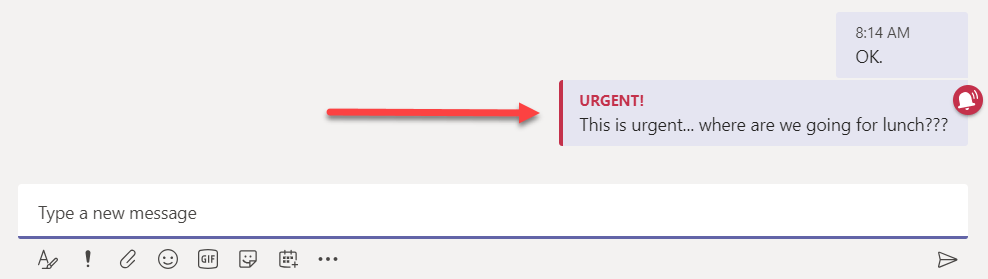 Sending Urgent messages in Microsoft Teams – One Minute Office Magic