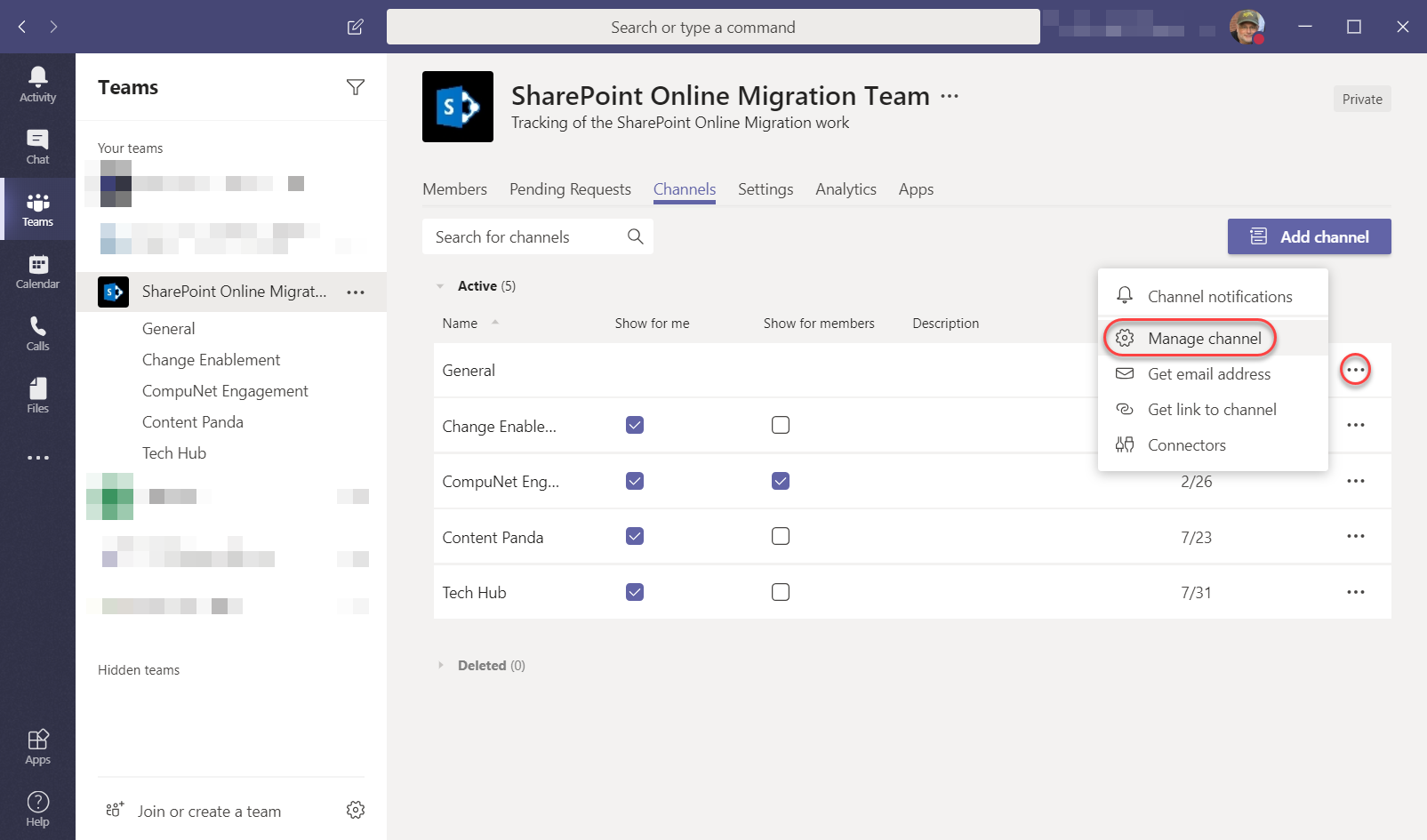 Channel Moderation in Microsoft Teams – One Minute Office Magic