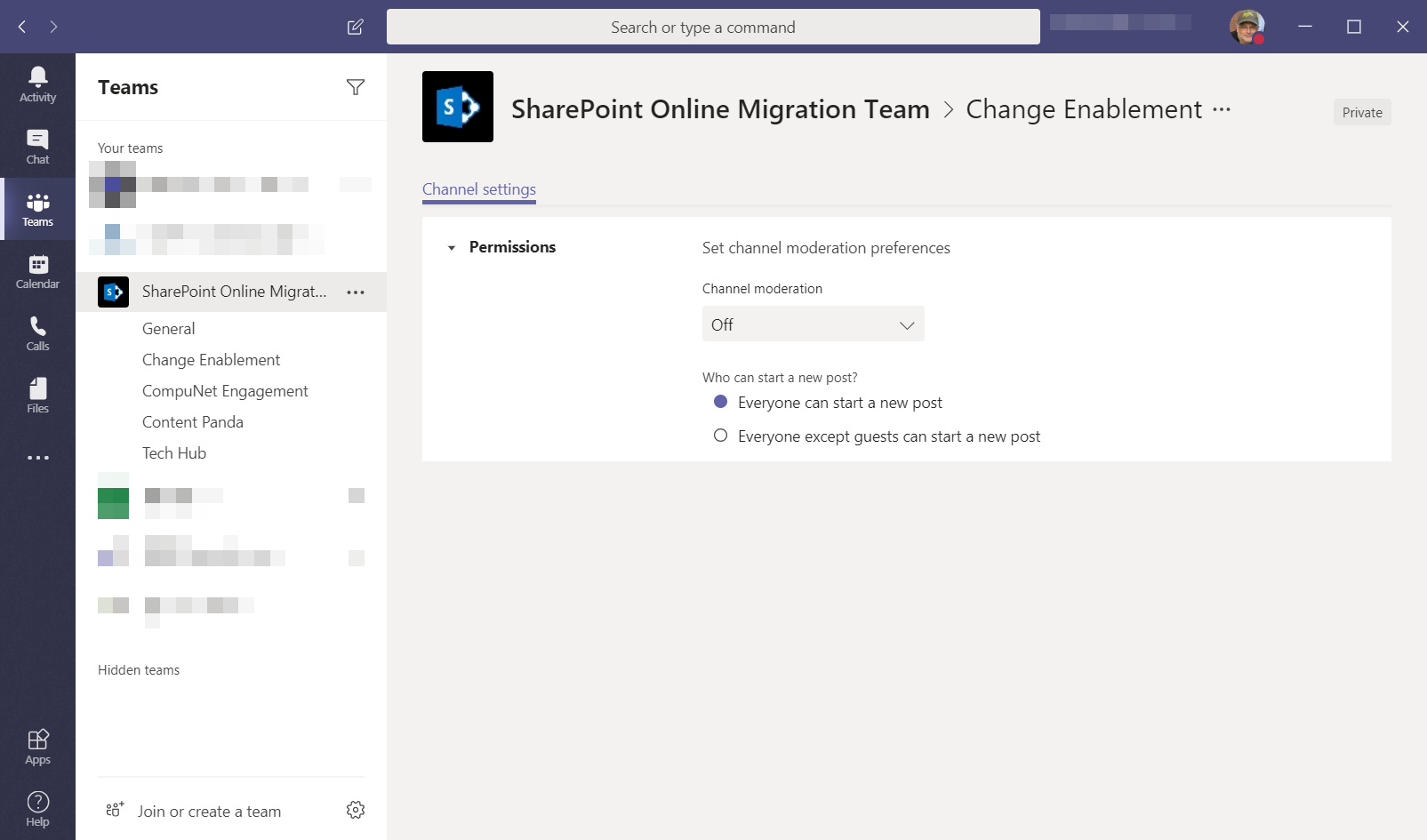 Channel Moderation in Microsoft Teams – One Minute Office Magic