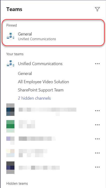 Pinning your favorite channels in Microsoft Teams – One Minute Office Magic