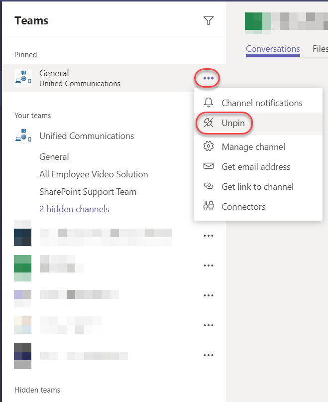 Pinning your favorite channels in Microsoft Teams – One Minute Office Magic