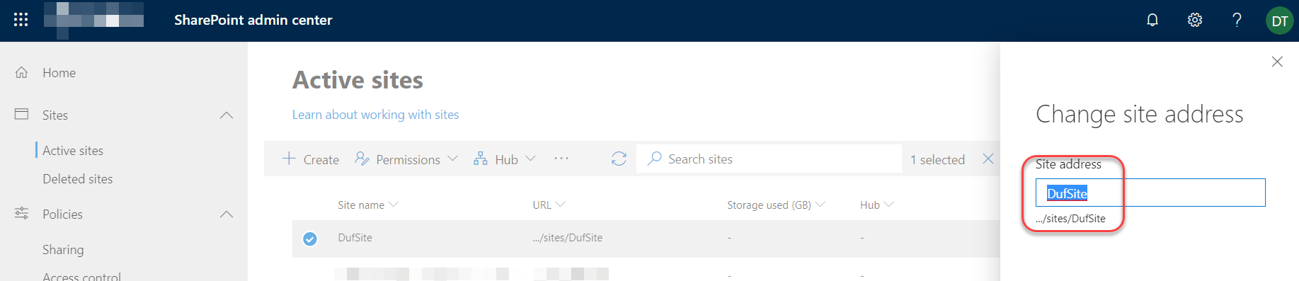 Renaming URLs in a SharePoint Online site – One Minute Office Magic