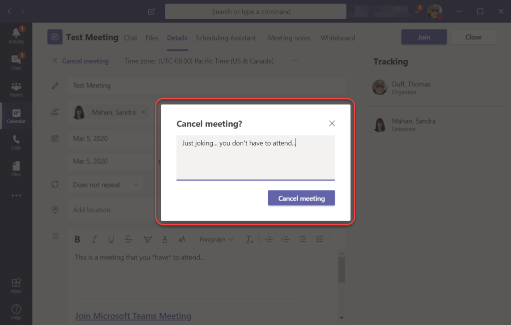 Enhanced Meeting Scheduling in Microsoft Teams – One Minute Office Magic