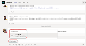 Using Tags in Microsoft Teams channels – One Minute Office Magic