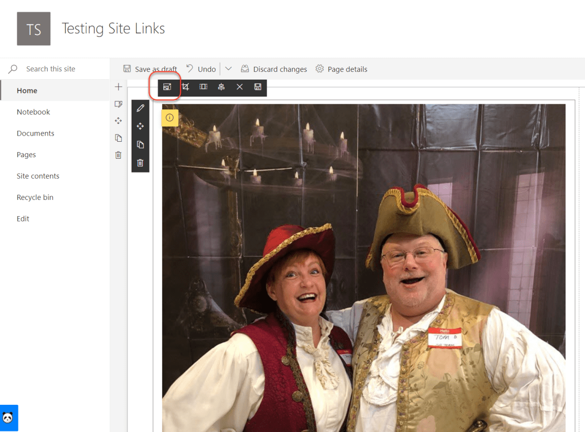 Resizing images in the SharePoint Online Image Web Part – One Minute ...