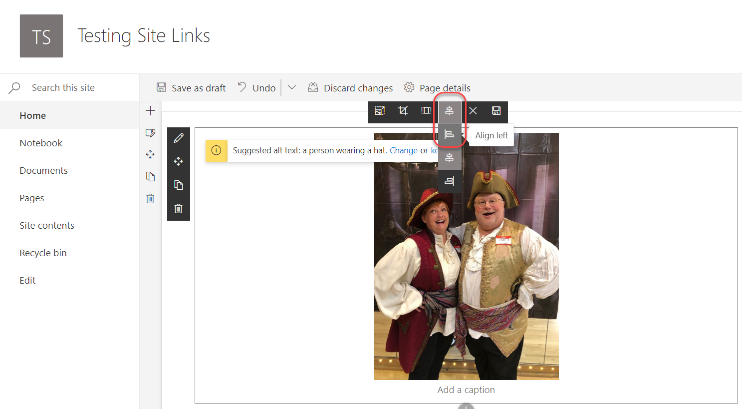 Resizing images in the SharePoint Online Image Web Part – One Minute ...