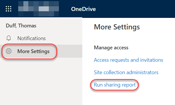 OneDrive Sharing Reports to see who can see what – One Minute Office Magic