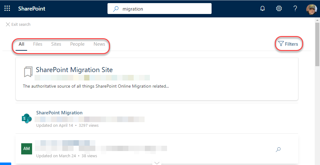 The new Search Bar in SharePoint Online – One Minute Office Magic