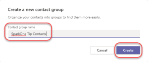 Grouping your contacts in Microsoft Teams – One Minute Office Magic