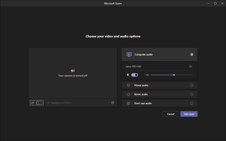 Microsoft Teams and the pre-meeting join experience – One Minute Office ...