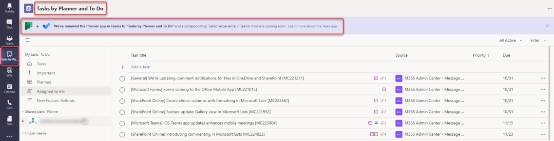 Tasks by Planner and To Do in Microsoft Teams – One Minute Office Magic