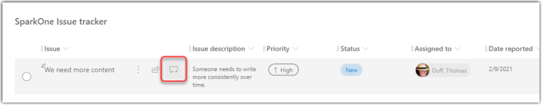 Adding comments to SharePoint Online List items – One Minute Office Magic