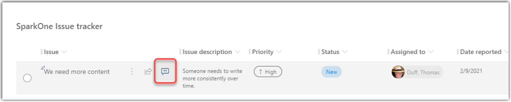 Adding comments to SharePoint Online List items – One Minute Office Magic