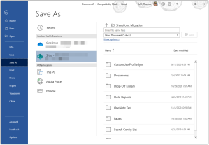 Creating and saving files directly in SharePoint Online and OneDrive ...